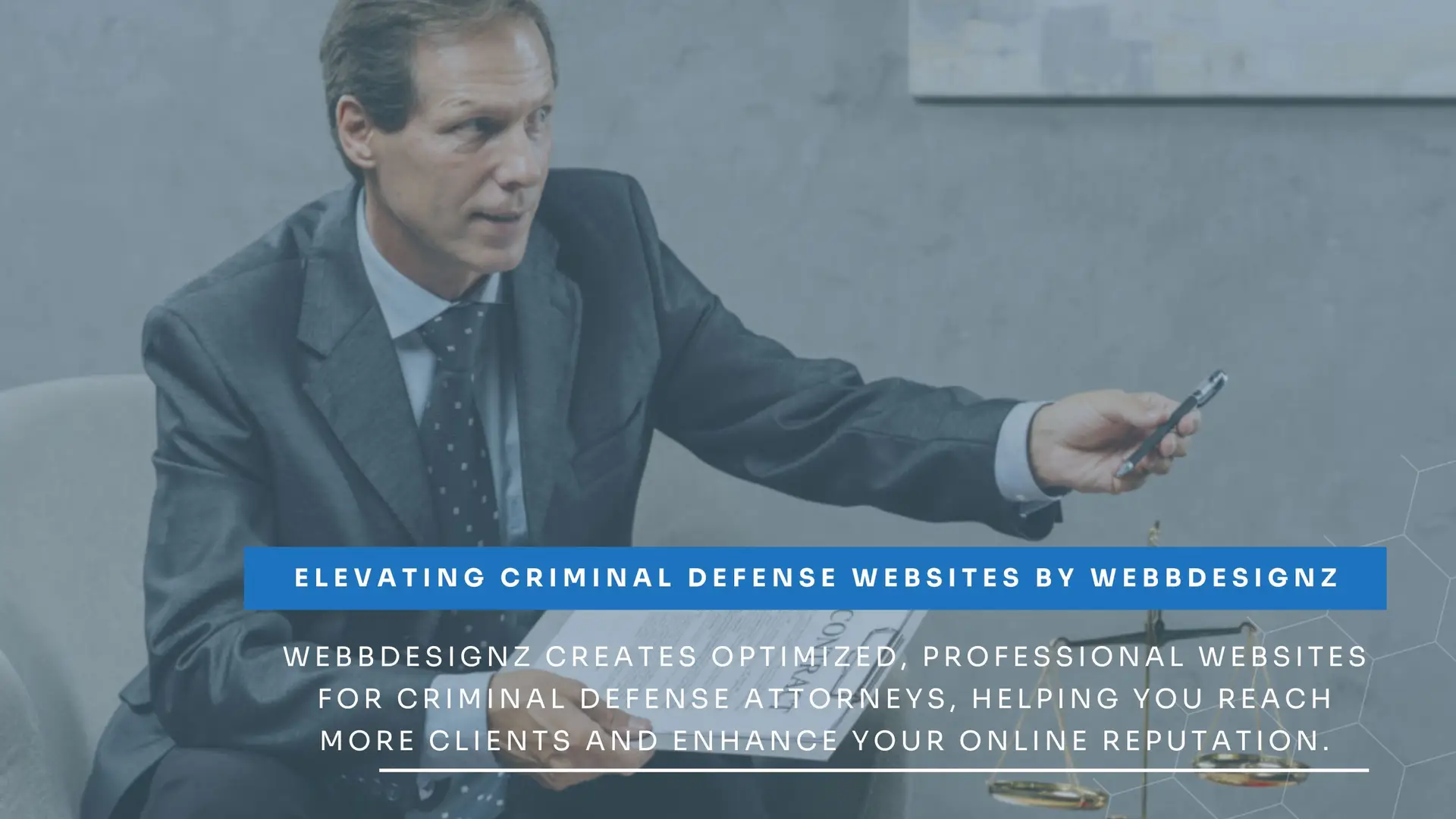 Professional Criminal Defense Website Design | WebbDesignz