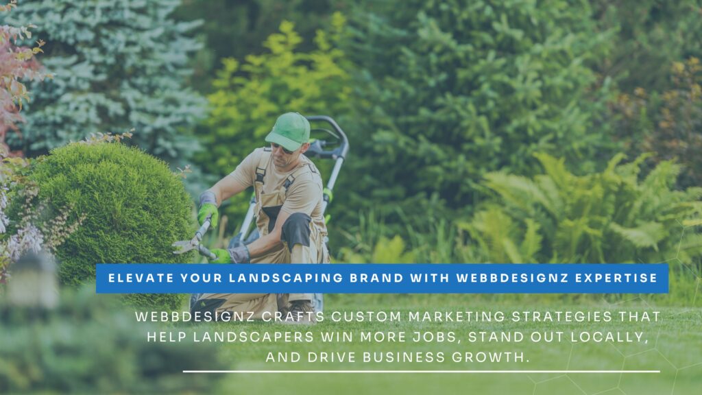 Landscaping Service Marketing Solutions by WebbDesignz